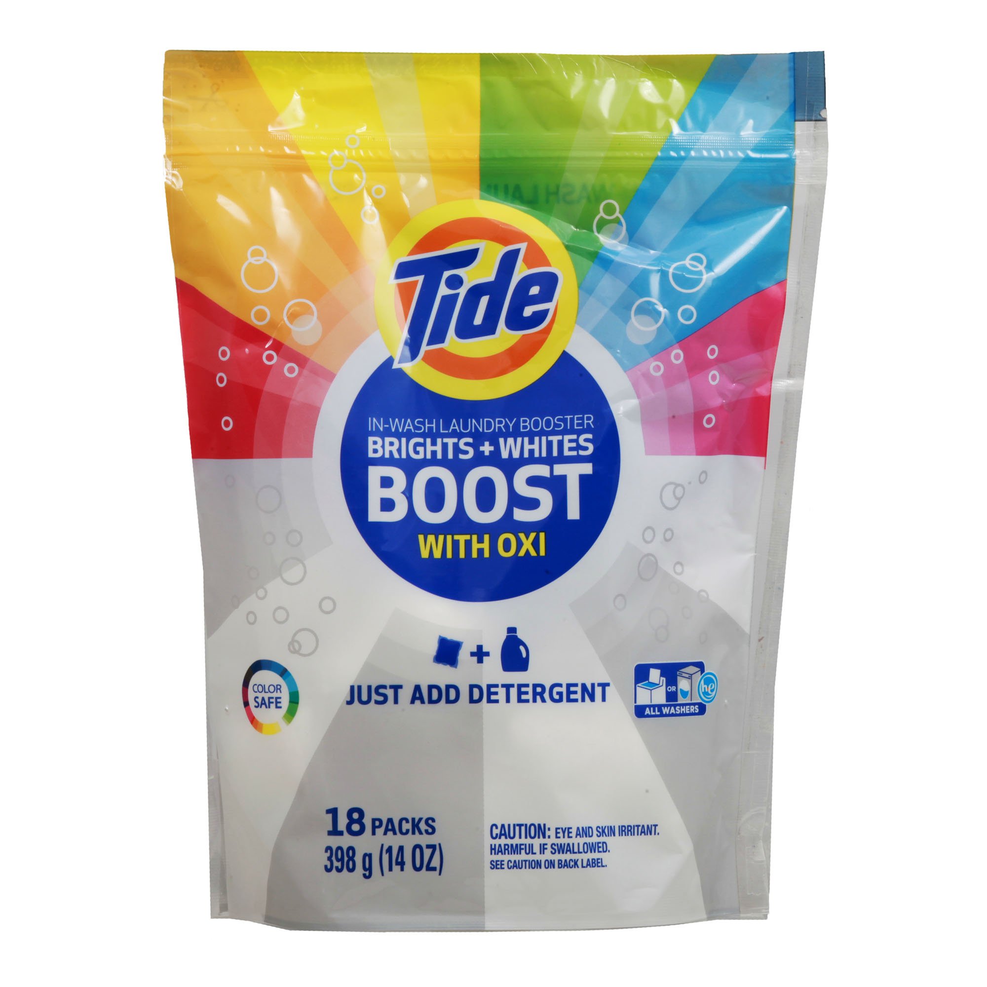 Tide In-Wash Brights + Whites Laundry Booster Pacs - Shop Stain ...