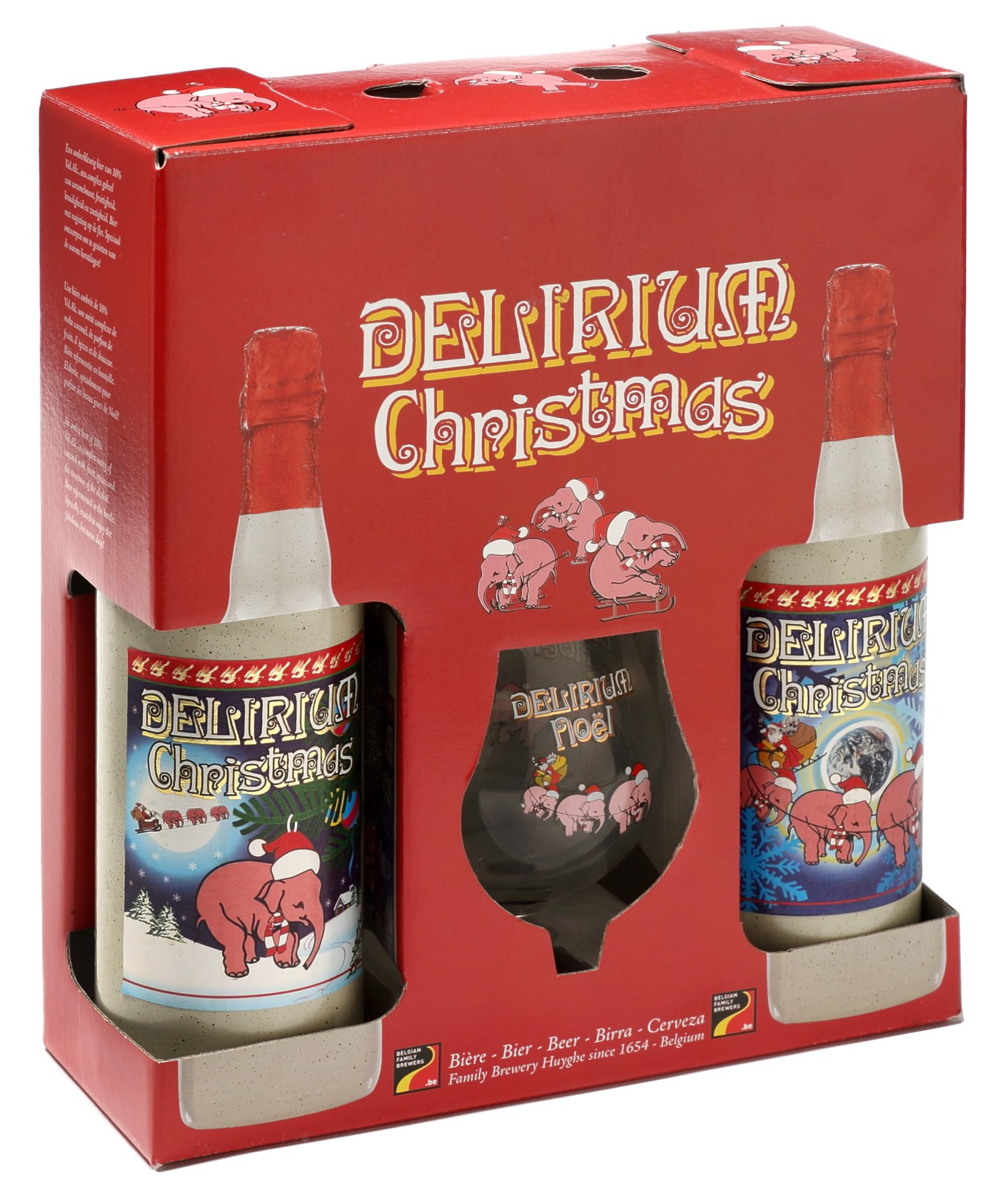Delirium Noel Gift Pack 750 mL Bottles and Collectable Glass - Shop at ...