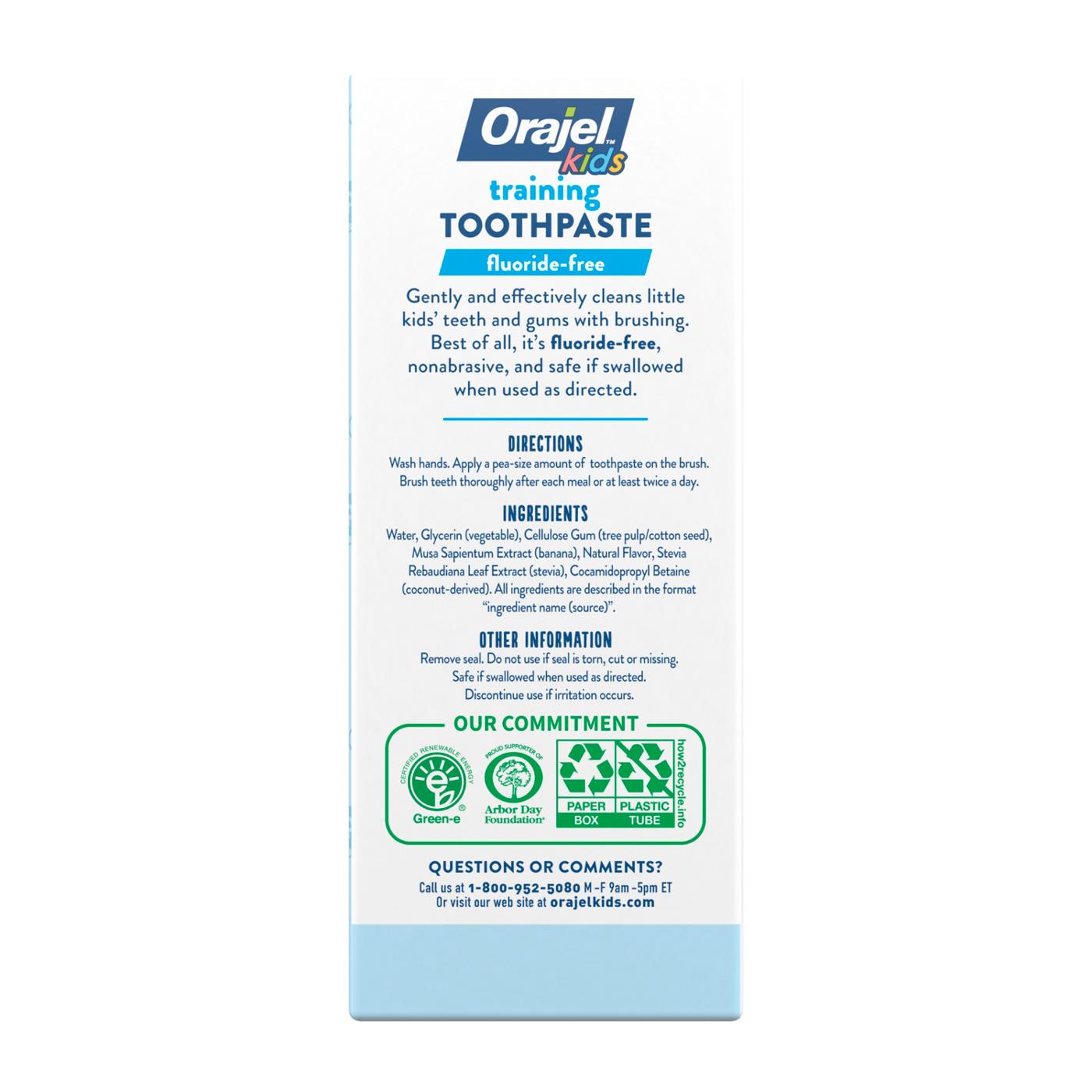 Orajel Kids Cocomelon Training Fluoride-Free Toothpaste - Shop ...