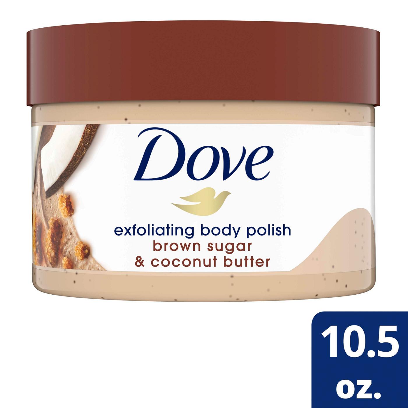 Dove Exfoliating Body Polish Brown Sugar & Coconut Butter Scrub - Shop ... Dove Exfoliating Body Polish Brown Sugar & Coconut Butter Scrub - Shop ...