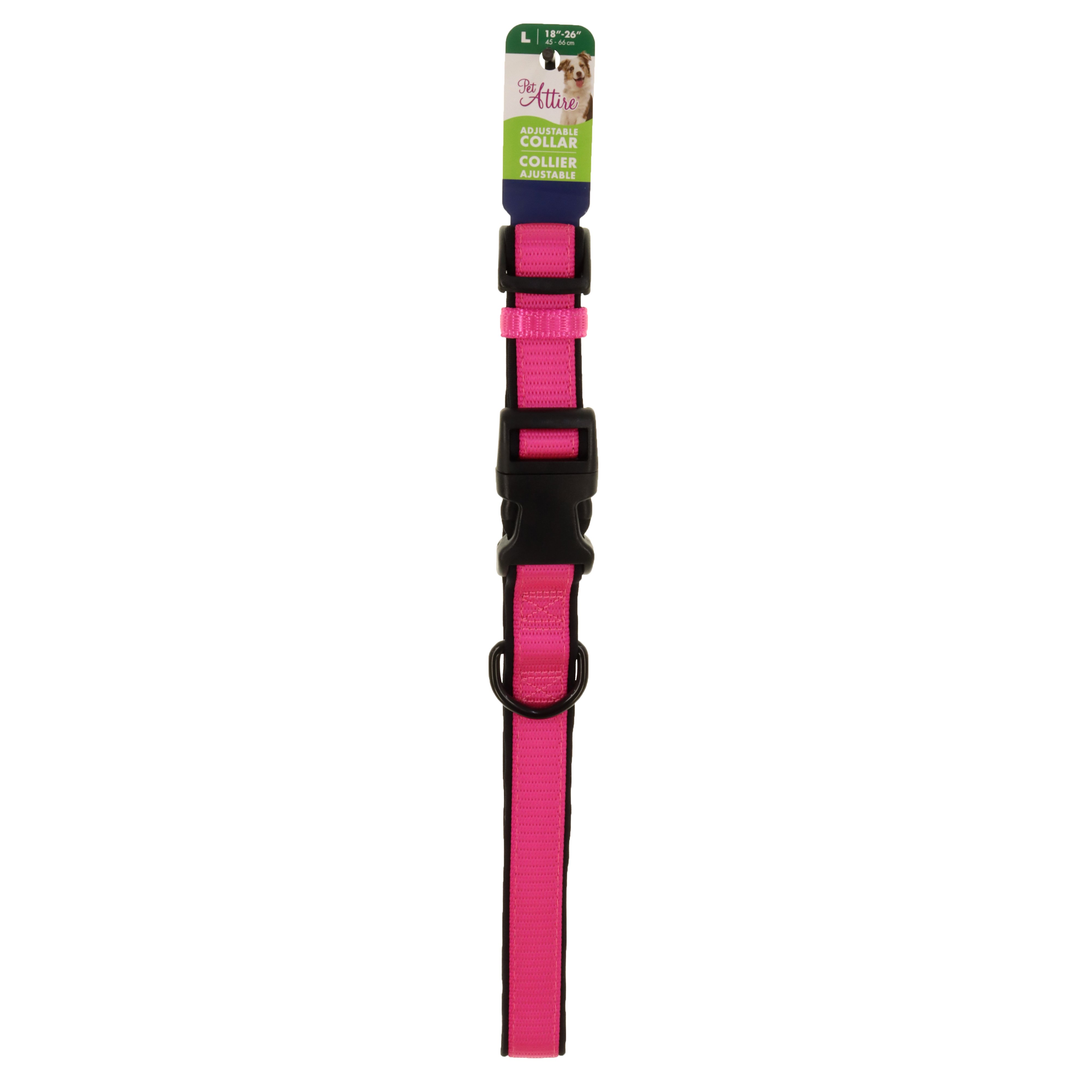 Pet Attire Padded Collar Pink 26 Inch - Shop Collars & harnesses at H-E-B