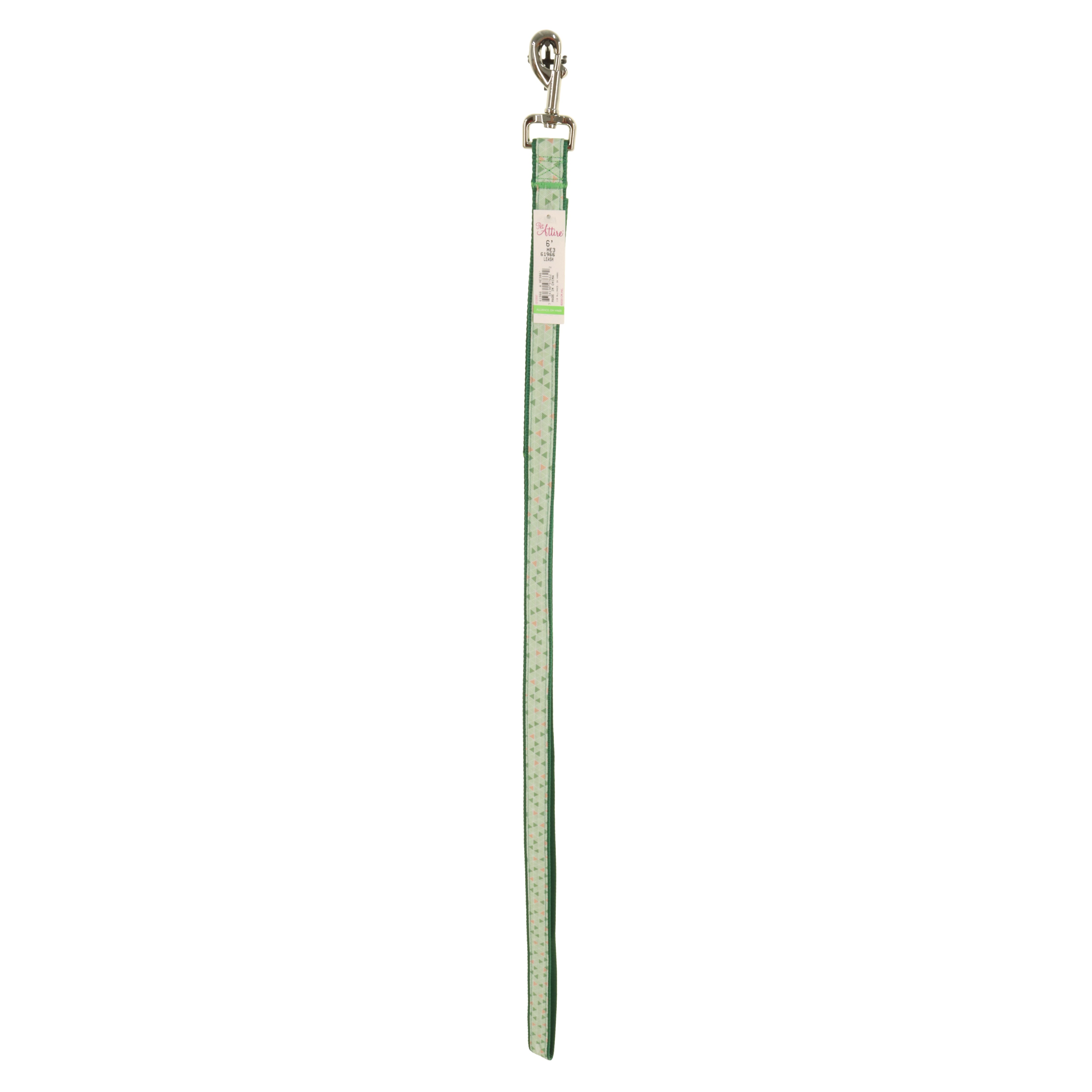 Pet Attire Canvas Ribbon Leash 6 Ft Triangles - Shop Leashes at H-E-B