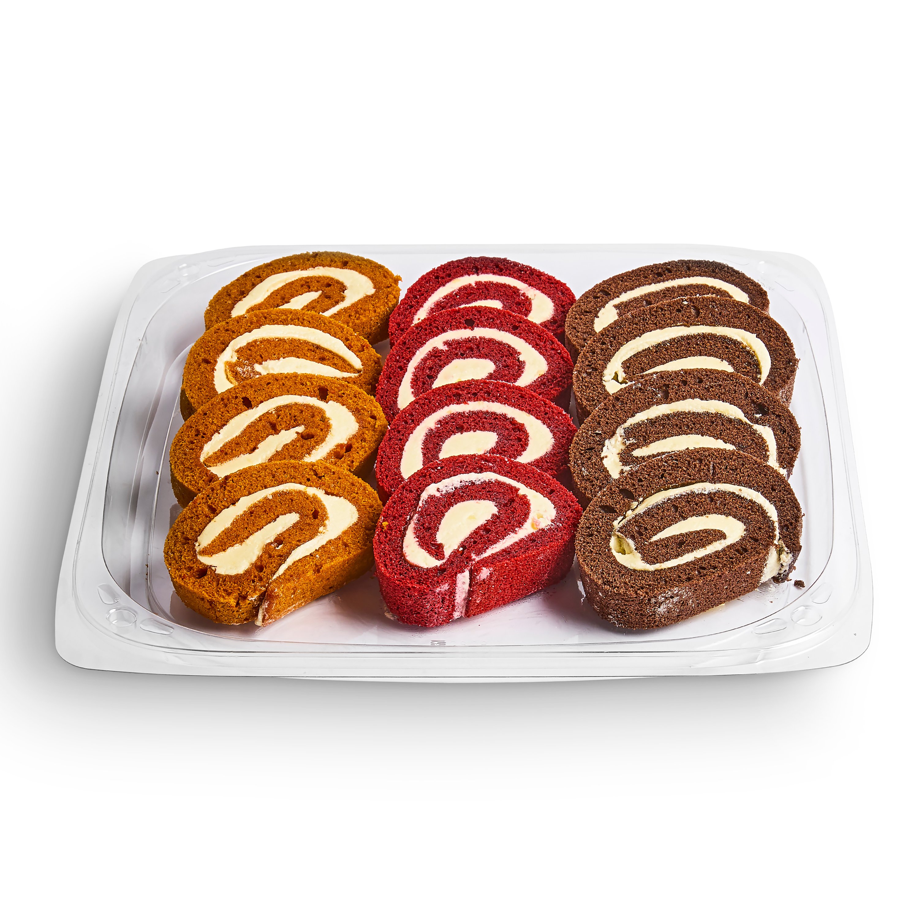 H-E-B Bakery Party Tray - Assorted Cake Rolls - Shop Standard party ...