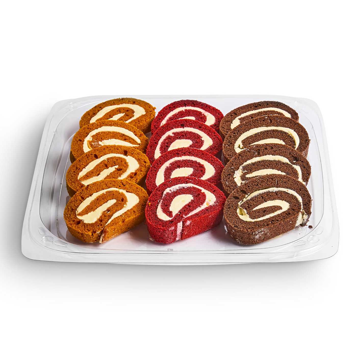 H-E-B Bakery Party Tray - Assorted Cake Rolls - Shop Standard party ...