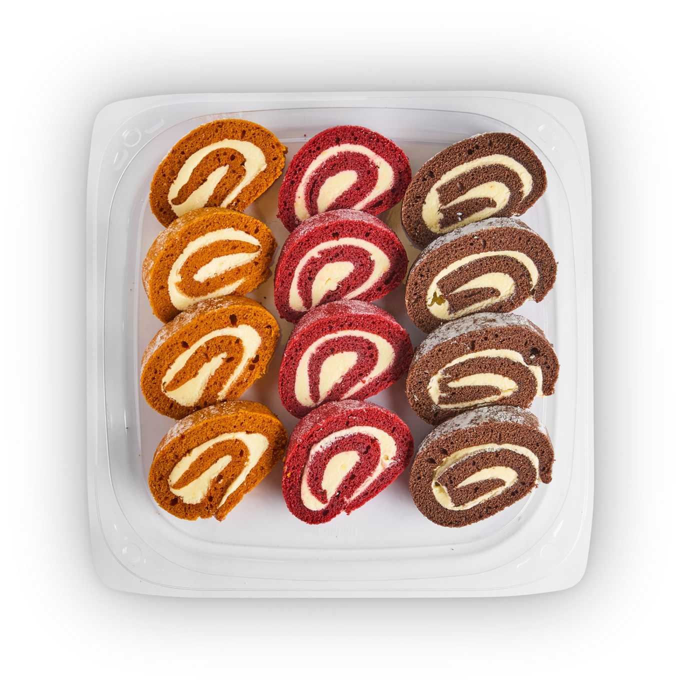 H-E-B Bakery Party Tray - Assorted Cake Rolls - Shop Standard party ...