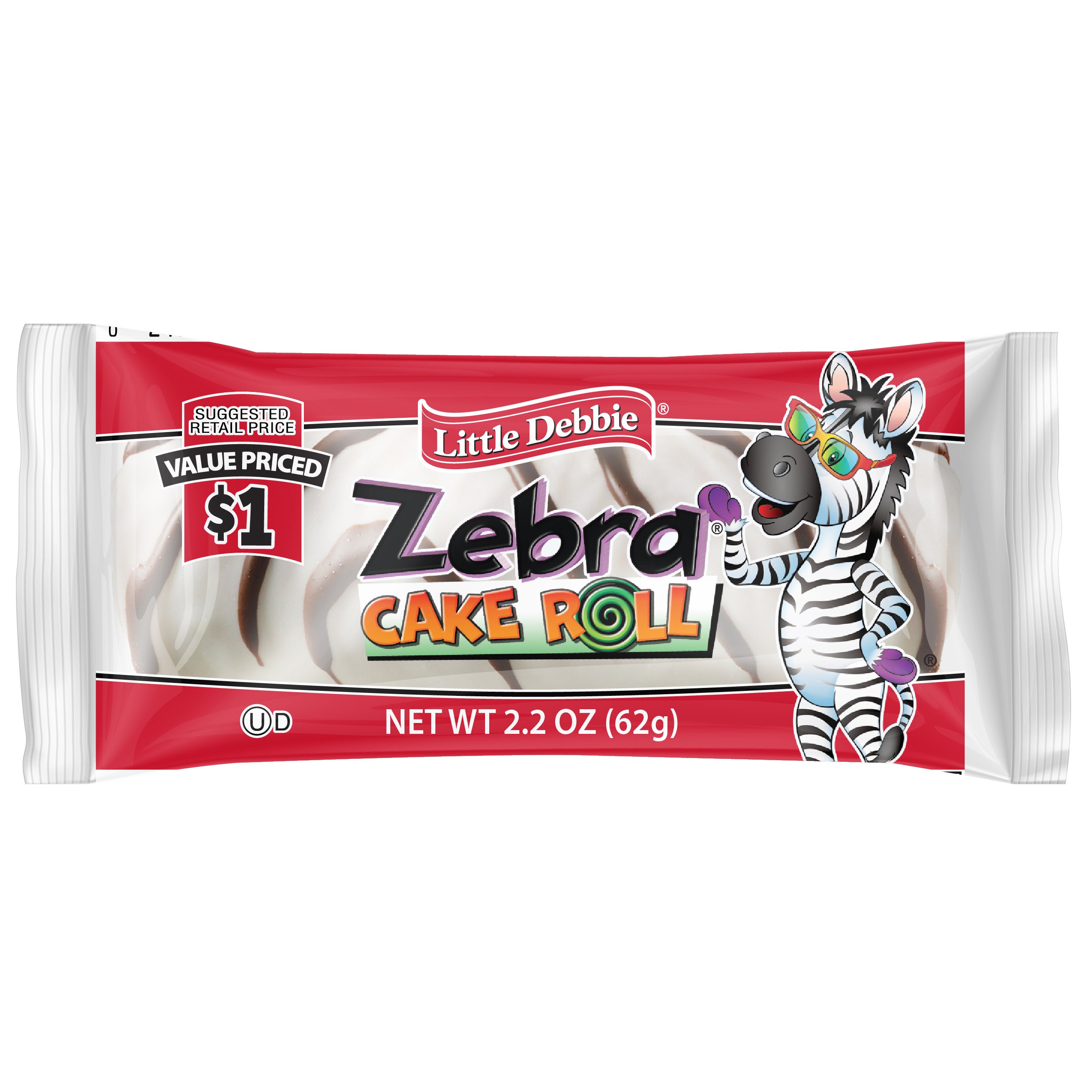 Little Debbie Zebra Cake Roll - Shop Snack cakes at H-E-B
