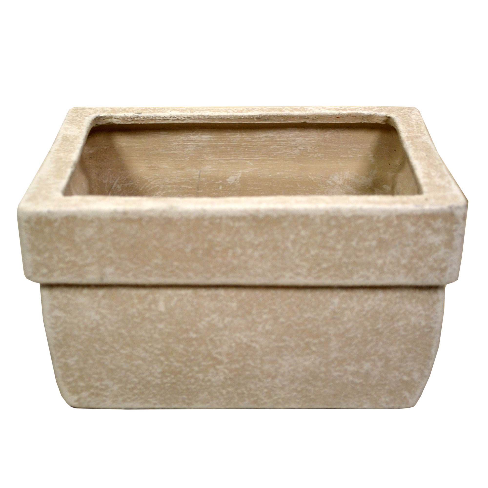 Blue Orange Pottery Square Planter - Shop Pots & Planters at H-E-B