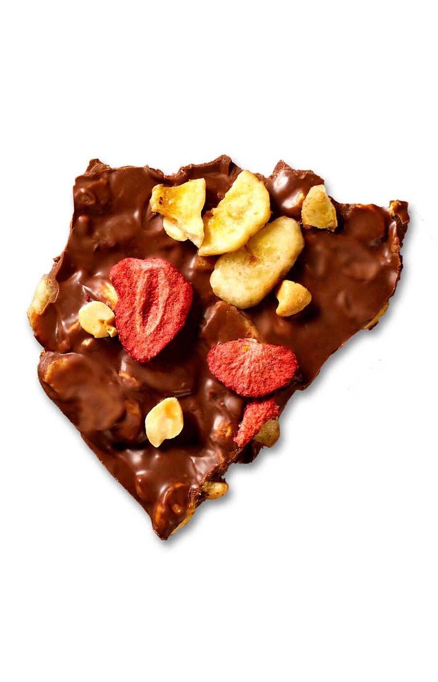 Acappella Banana Split Milk Chocolate Bark - Shop Candy at H-E-B
