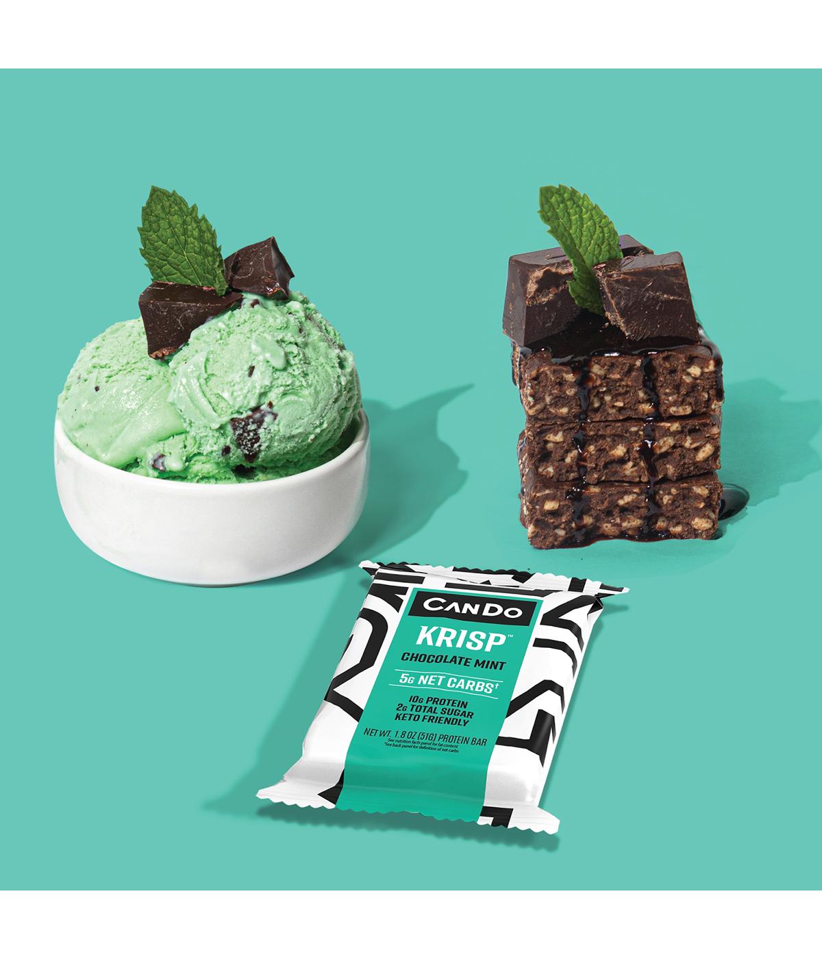 CanDo Krisp 10g Protein Bar - Chocolate Mint - Shop Granola & snack ...