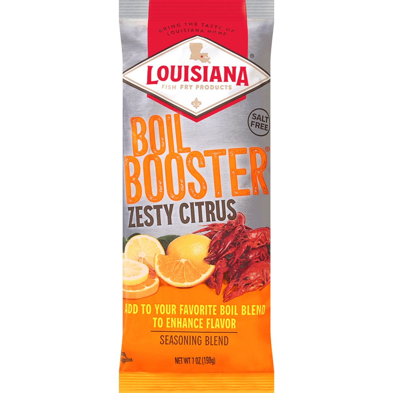 Louisiana Fish Fry Products Salt Free Zesty Citrus Boil Booster ...