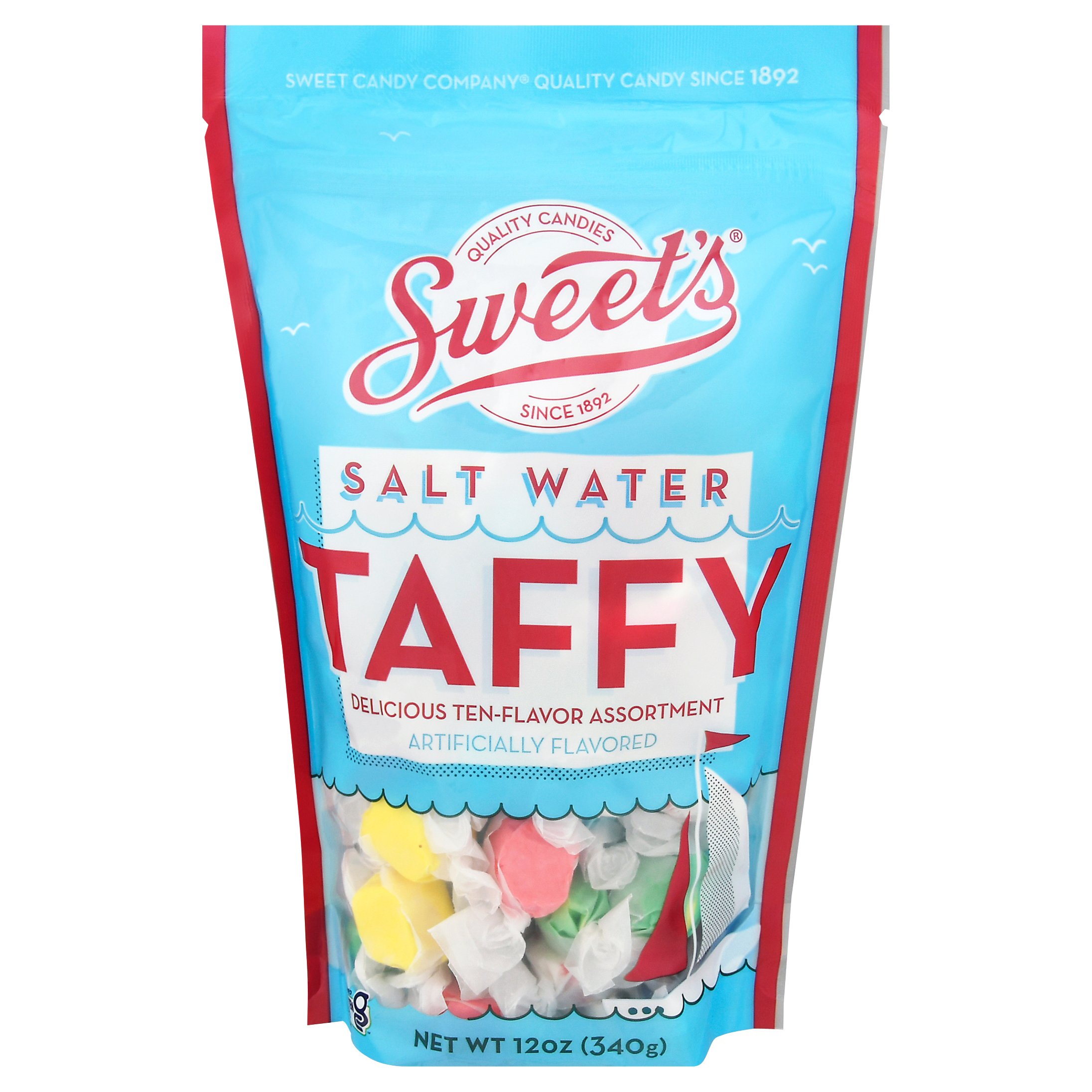 Sweet's Salt Water Ten-Flavor Taffy - Shop Candy at H-E-B