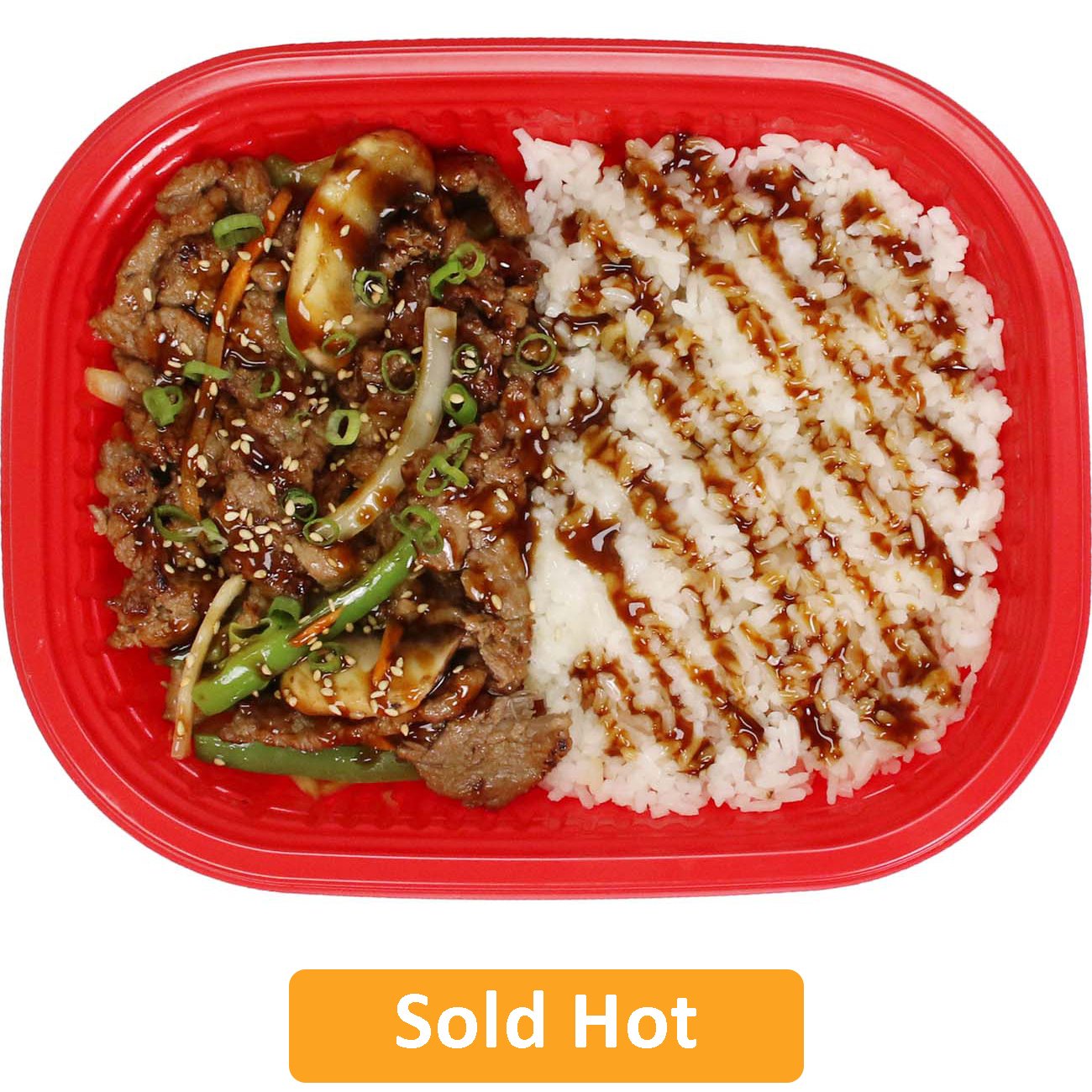 H-E-B Sushiya Mongolian-Style Beef & Rice Bowl (Sold Hot) - Shop Sushi ...