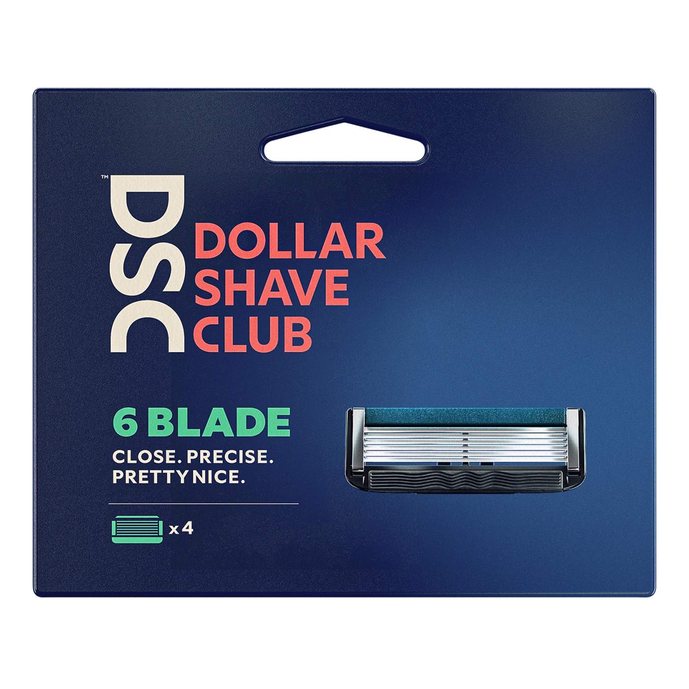 Dollar Shave Club 6-Blade Razor Refill Cartridges - Shop Razors ...