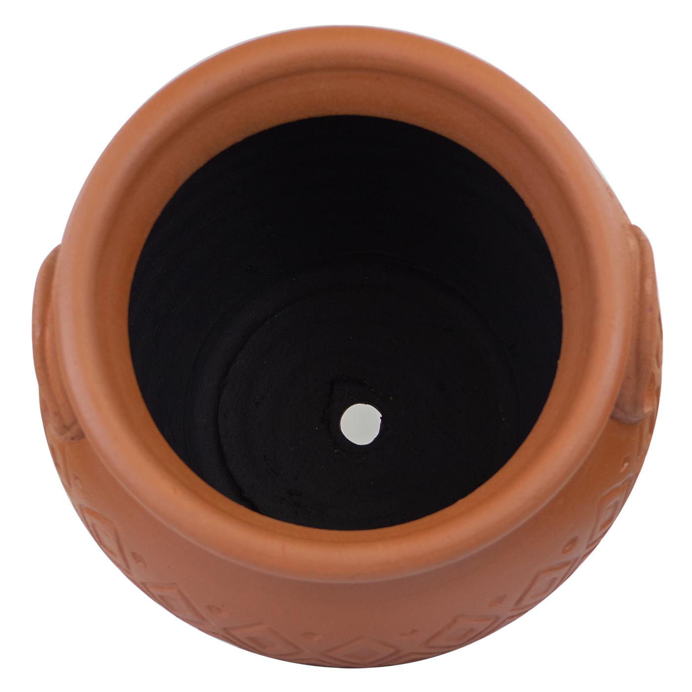 Trendspot Tulum Bean Pot Clay Planter - Terracotta - Shop Outdoor decor ...