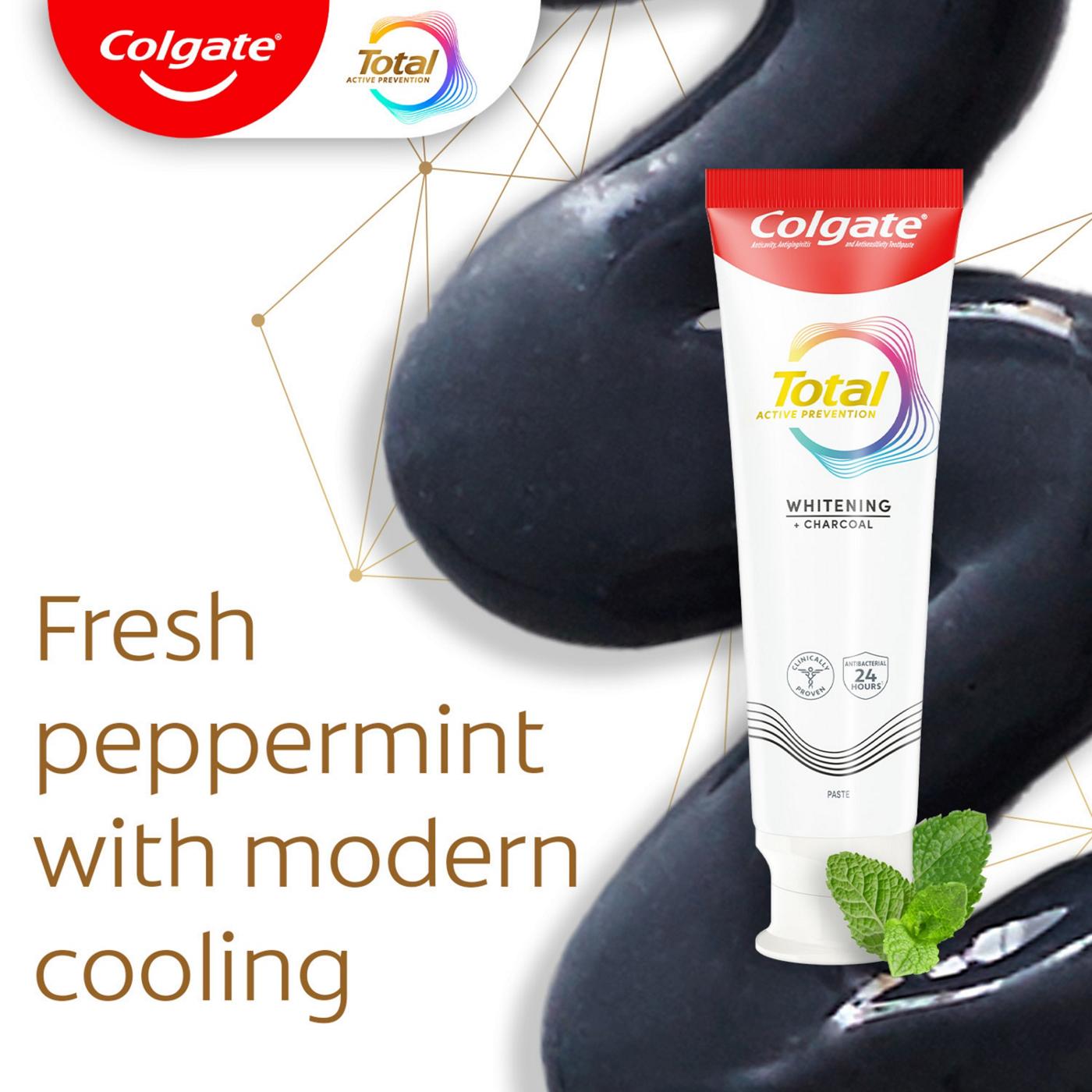 Colgate Total Whitening + Charcoal Toothpaste - Shop Toothpaste at H-E-B