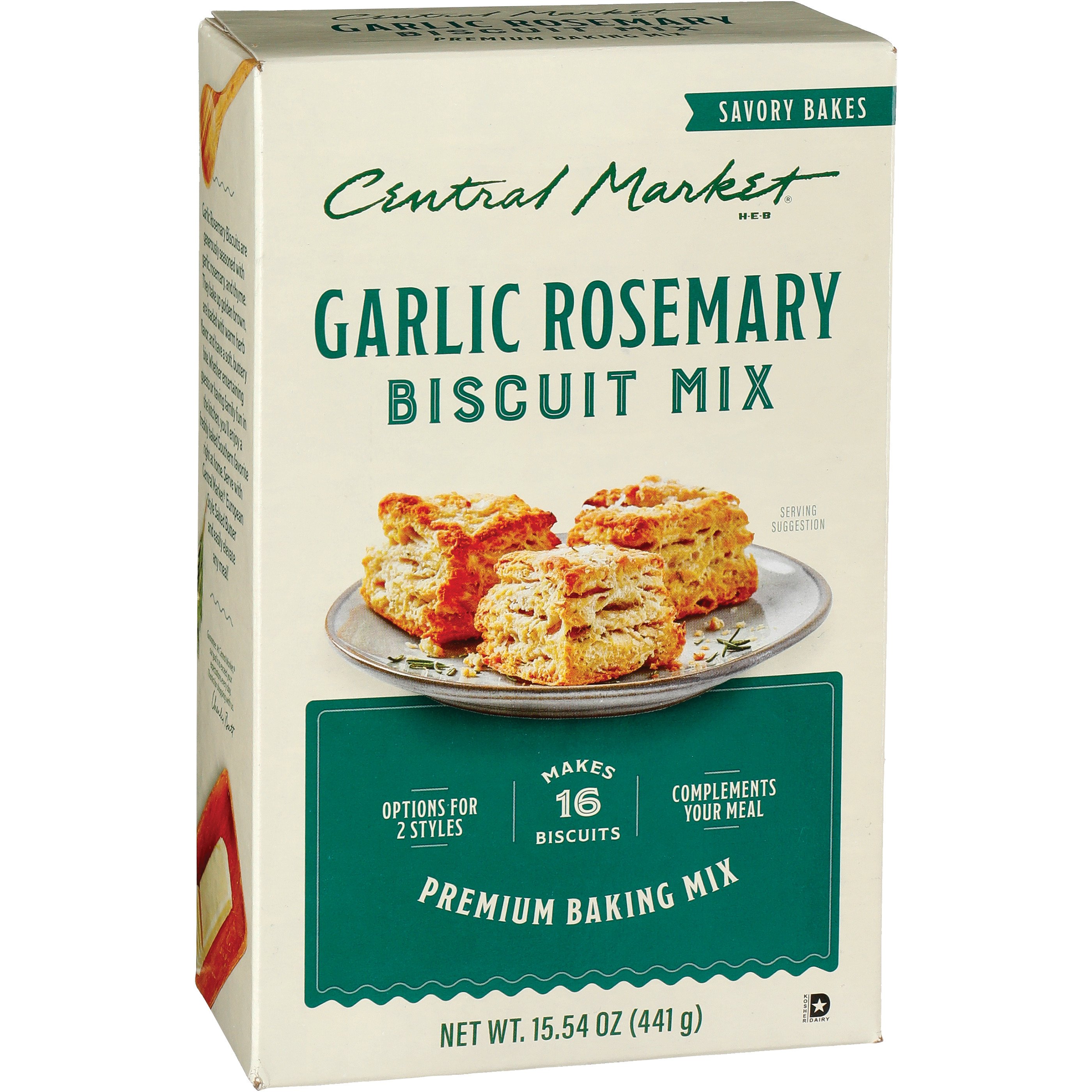 Central Market Garlic Rosemary Biscuit Mix - Shop Baking mixes at H-E-B