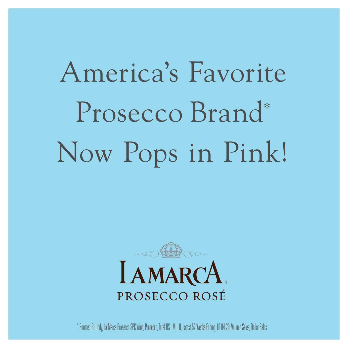 La Marca Prosecco Rose Italy Sparkling Wine - Shop Wine at H-E-B
