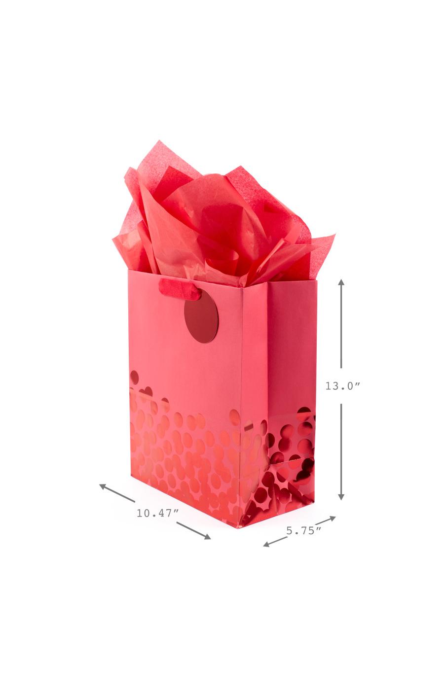 Hallmark Gift Bag with Tissue Paper, Large (Red Dots), #59 - Shop Gift ...