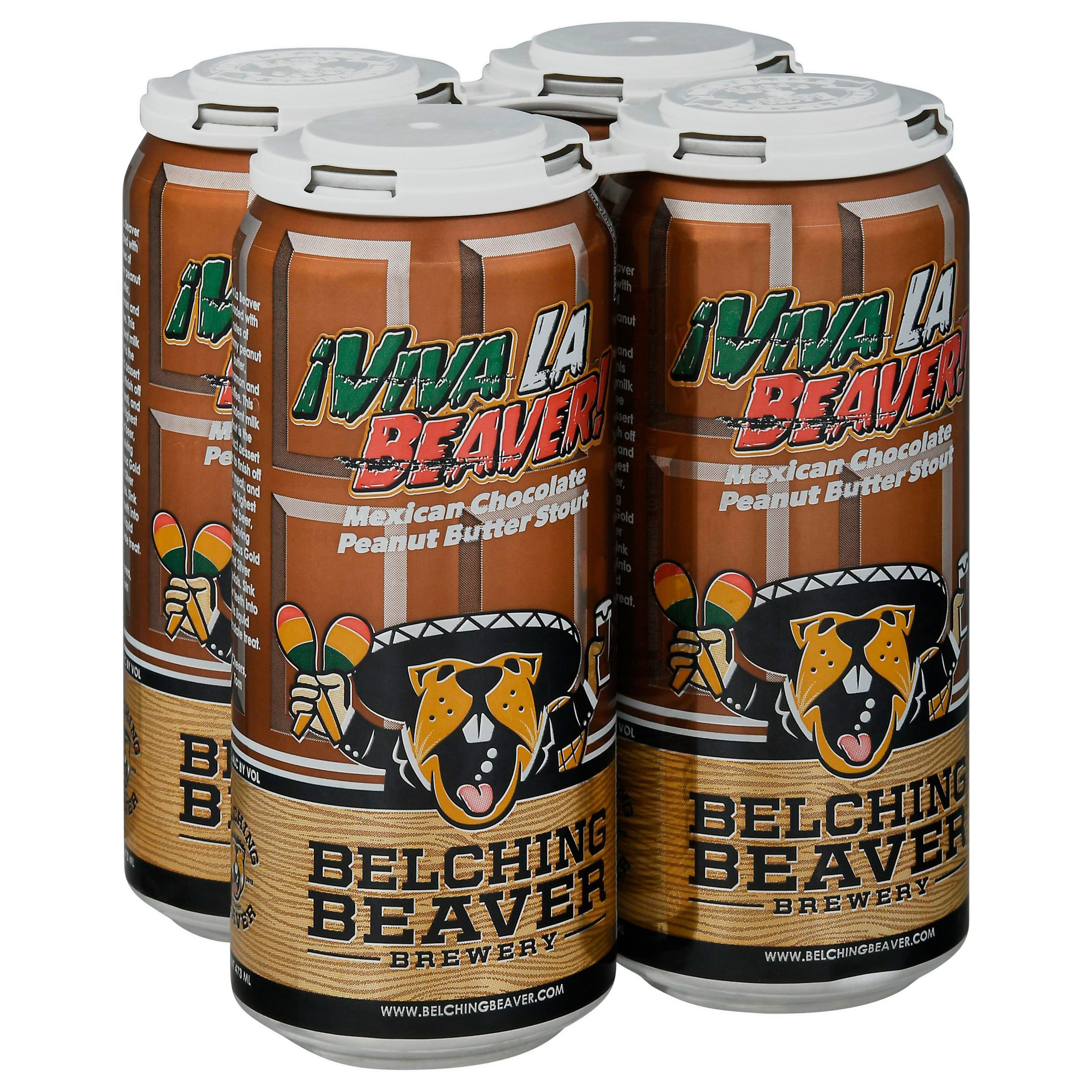 Belching Beaver Viva La Beaver! Mexican Chocolate Peanut Butter Stout ...