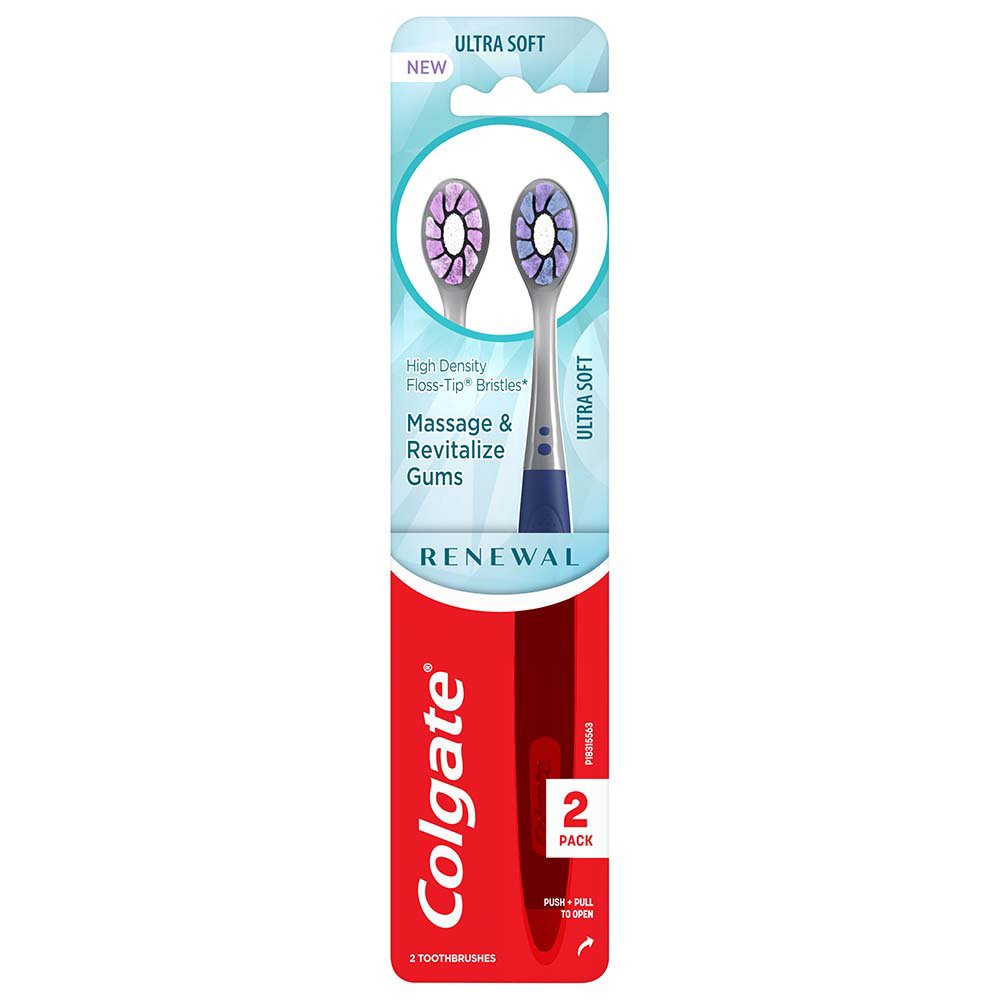 Colgate Renewal Ultra Soft Toothbrushes - Shop Toothbrushes at H-E-B