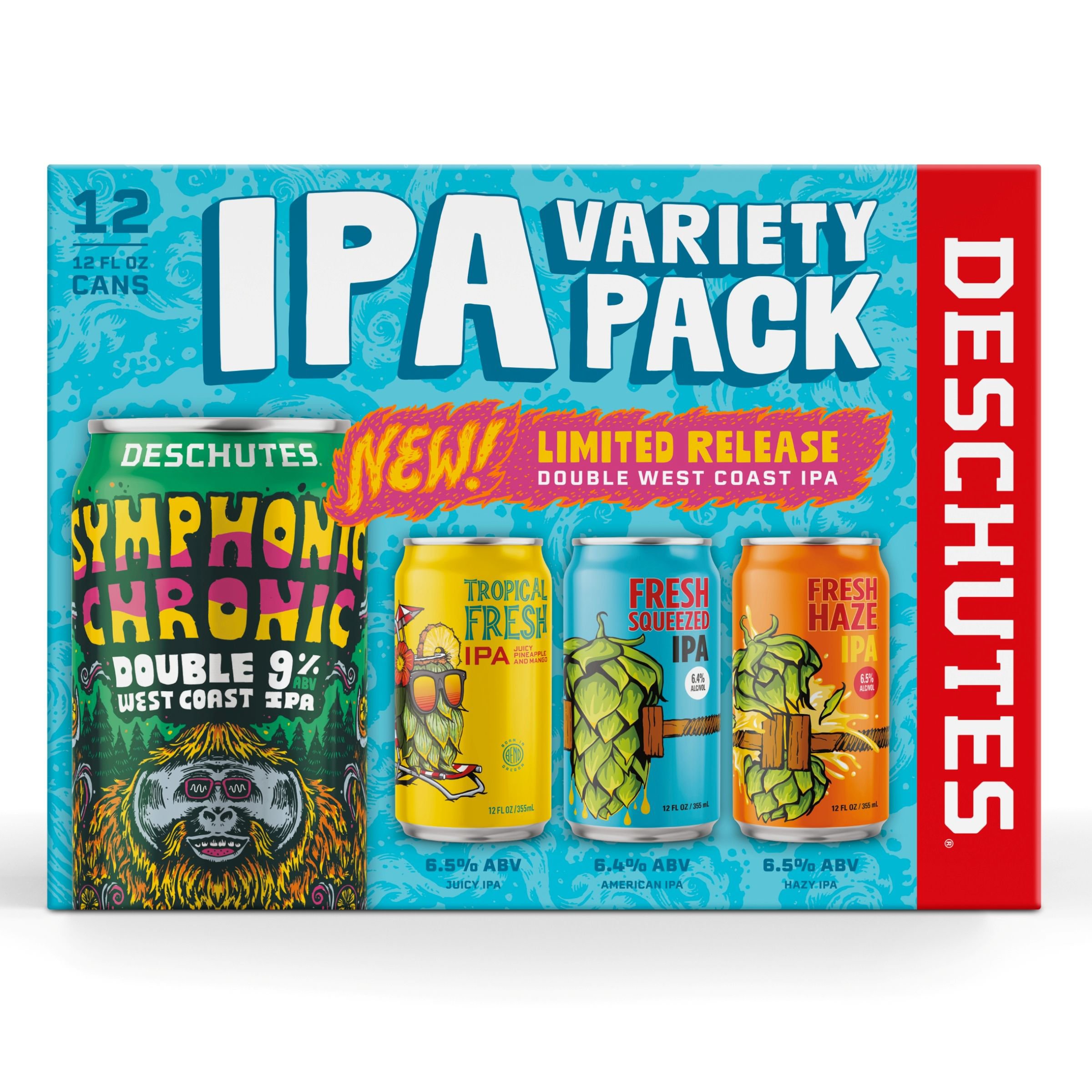 Deschutes Variety Pack Beer 12 oz Cans - Shop Beer at H-E-B