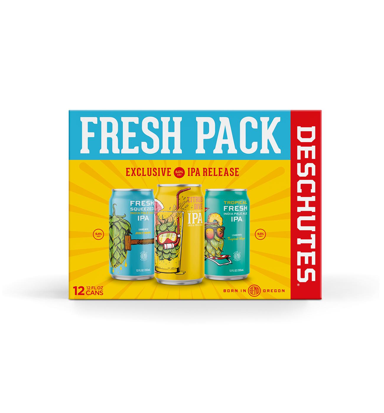 Deschutes Variety Pack Beer 12 pk Cans - Shop Beer at H-E-B