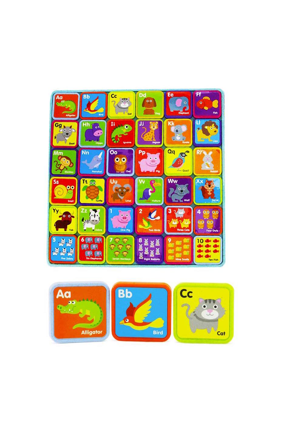 Boley Animals & Alphabets Magnetic Set - Shop Baby Toys at H-E-B