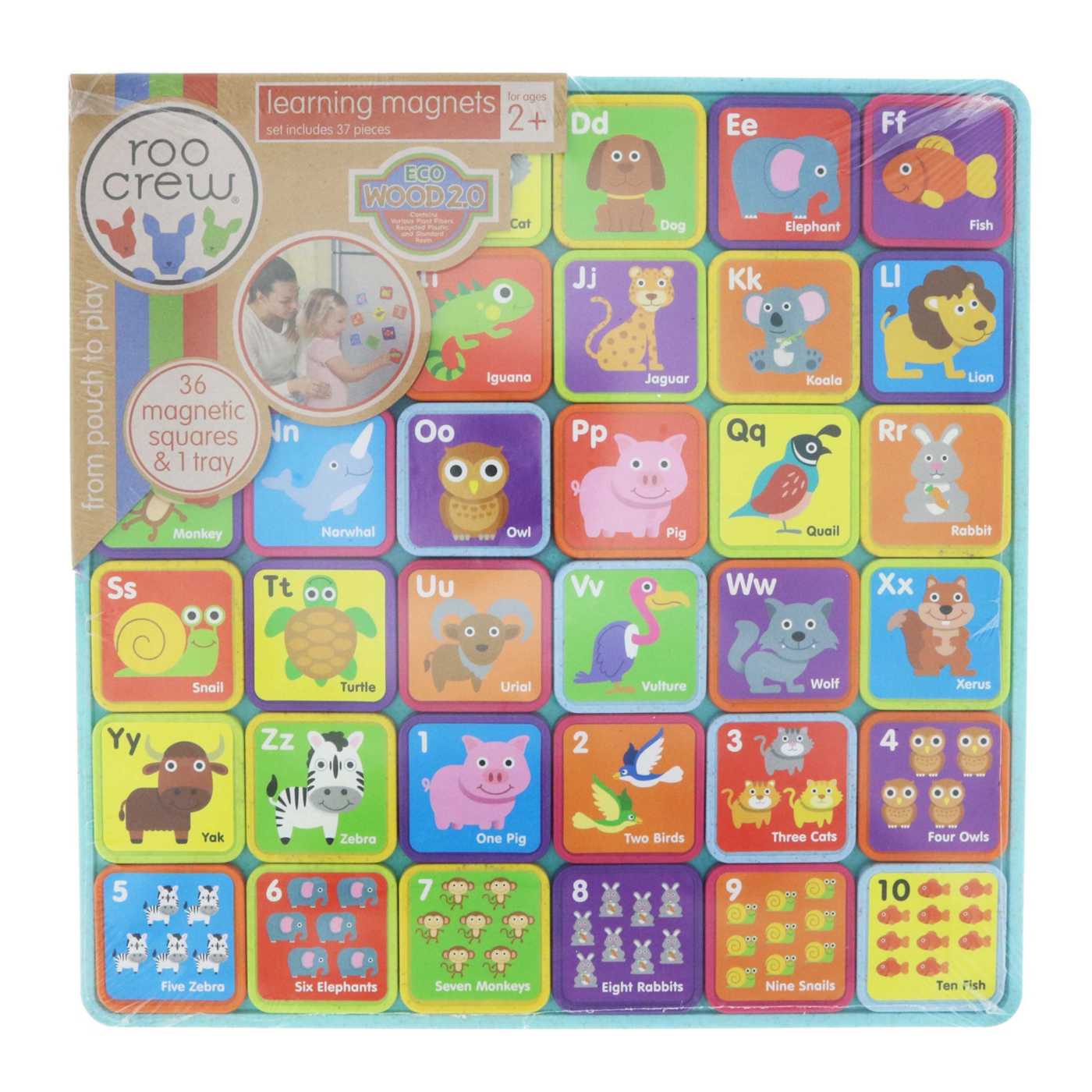 Boley Animals & Alphabets Magnetic Set - Shop Baby Toys at H-E-B