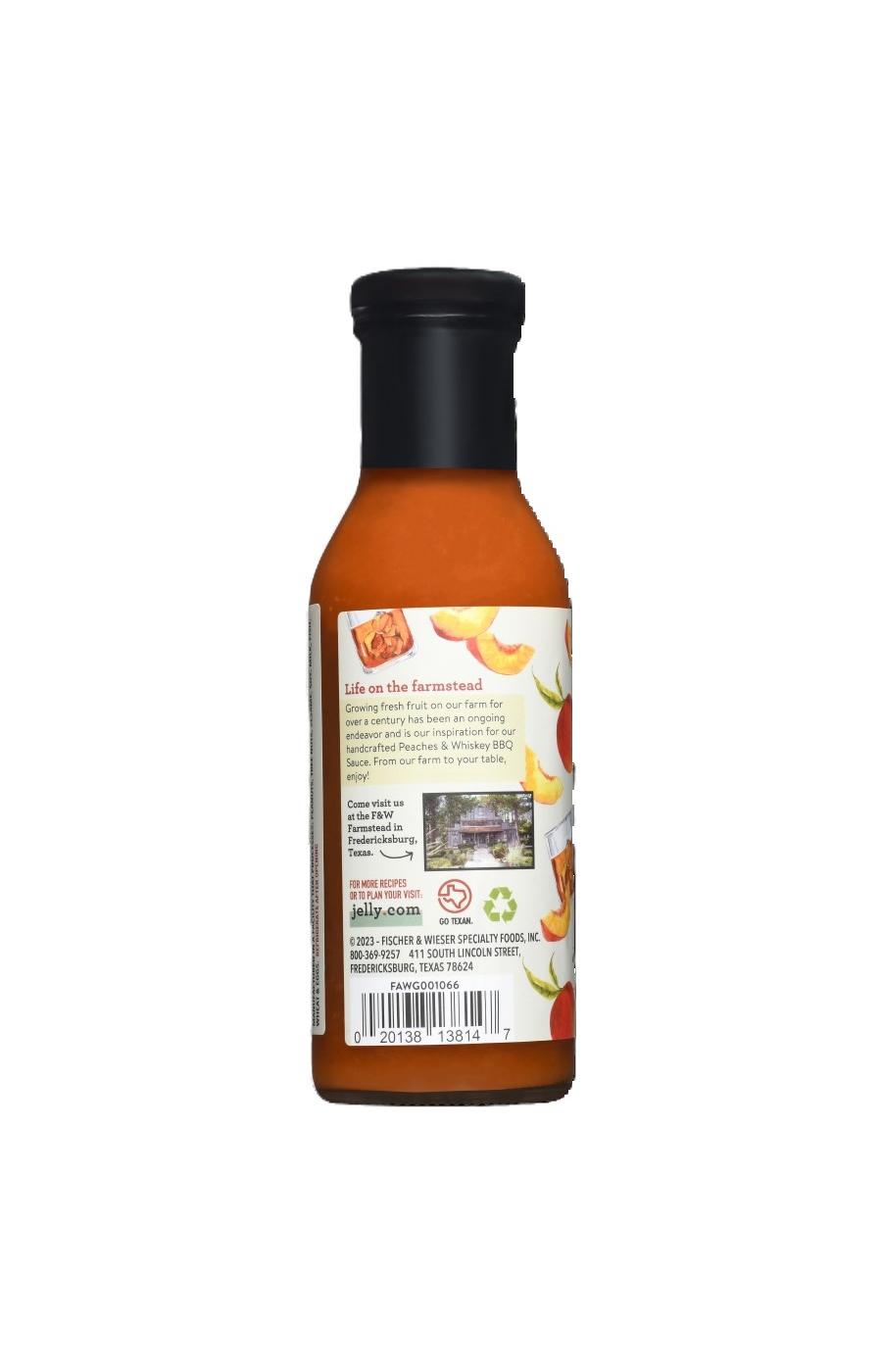 Fischer & Wieser Peaches & Whiskey BBQ Sauce - Shop Barbecue sauces at ...