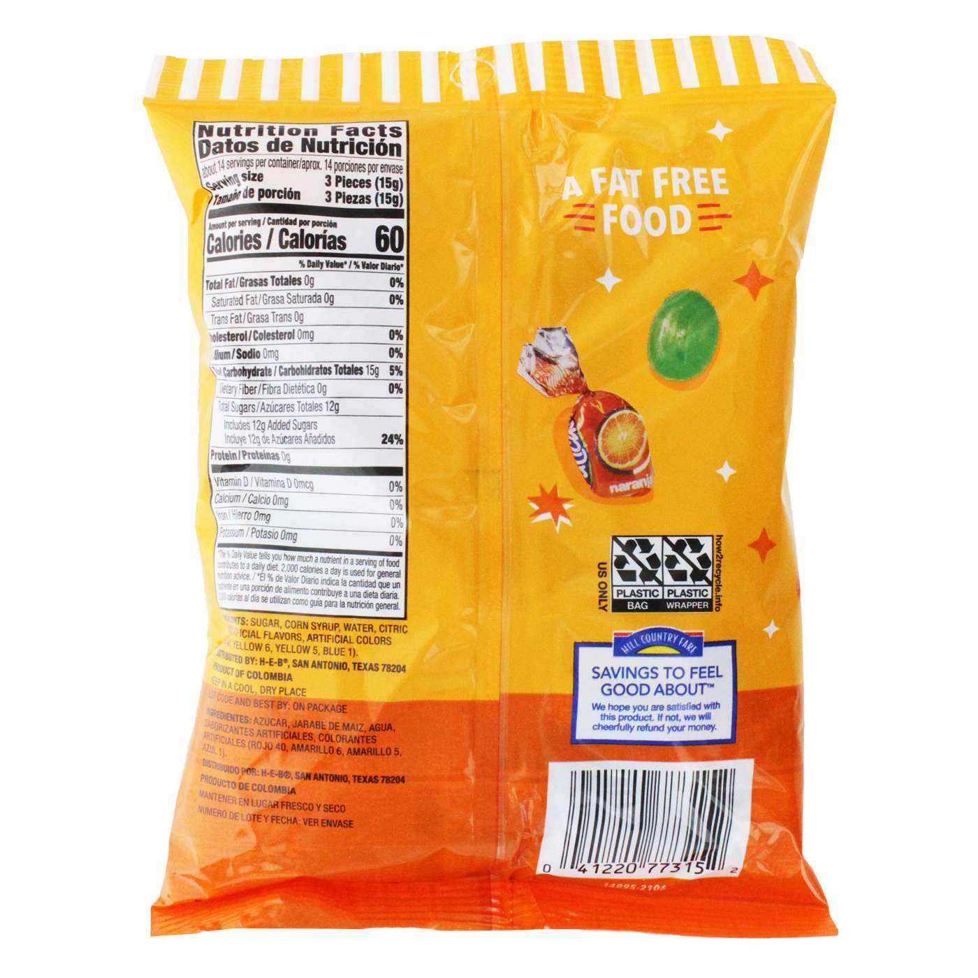 Hill Country Fare Fruity Filled Hard Candy - Shop Candy at H-E-B