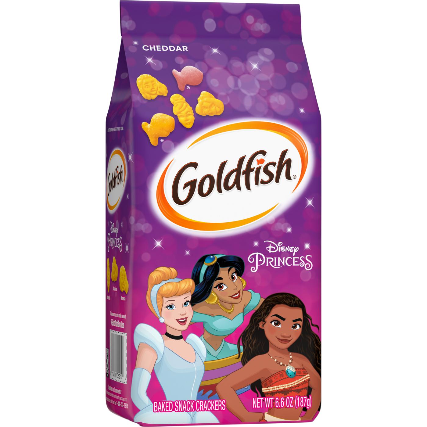 Goldfish Disney Princess Cheddar Crackers - Shop Crackers & breadsticks ...