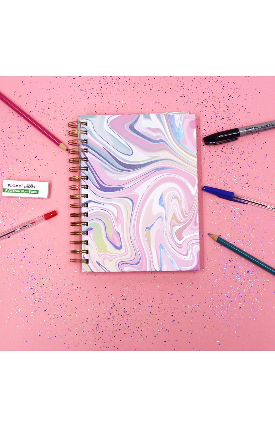 Flomo Pink Swirl Journal - Shop Notebooks at H-E-B