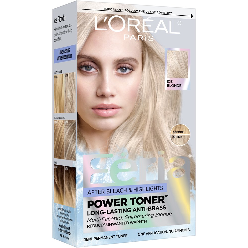 L'Oréal Paris Feria Power Toner - Ice Blonde - Shop Hair color at H-E-B