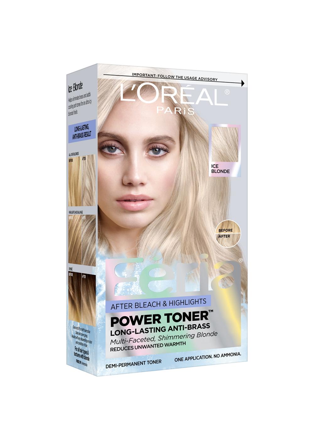 L'Oréal Paris Feria Power Toner - Ice Blonde - Shop Hair Color at H-E-B