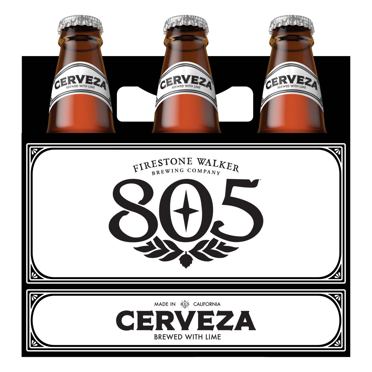 Firestone Walker 805 Cerveza, 6pk Glass Bottles - Shop Beer & Wine at H-E-B