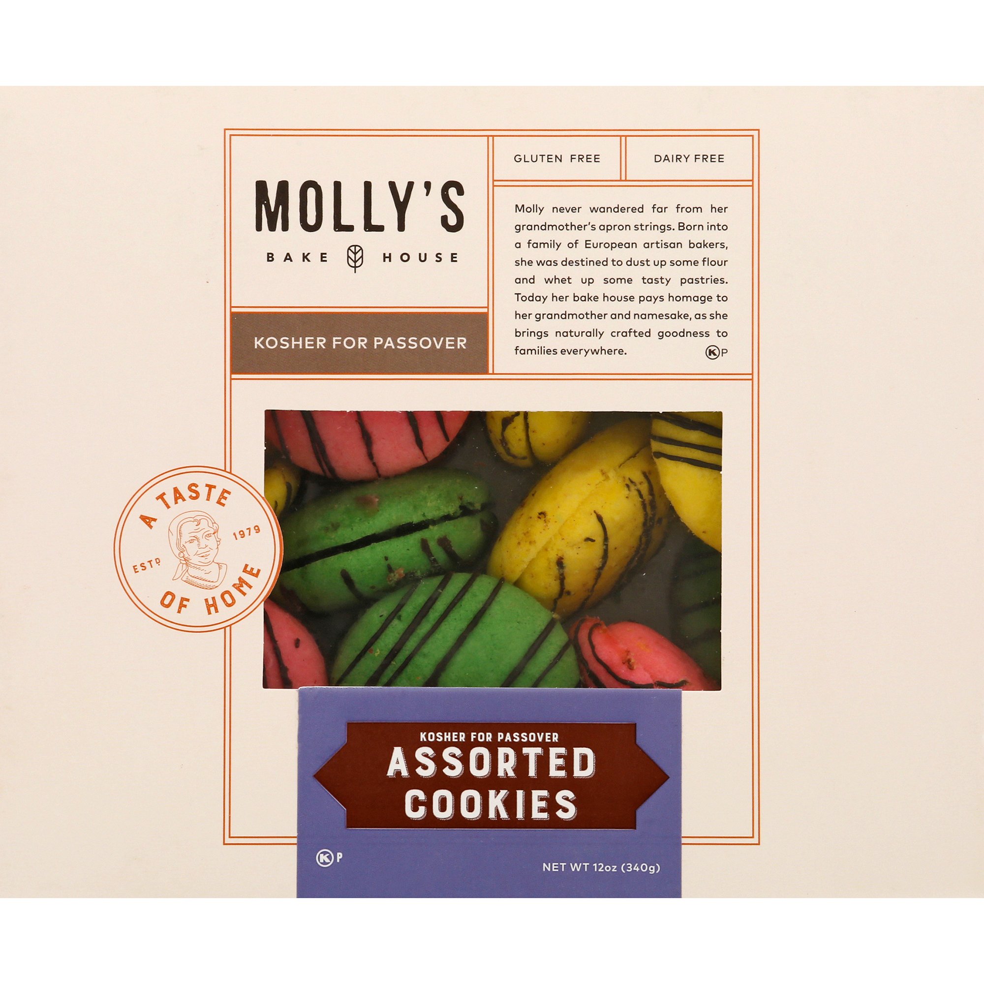 Molly's Bake House Kosher for Passover Assorted Cookies - Shop Cookies ...