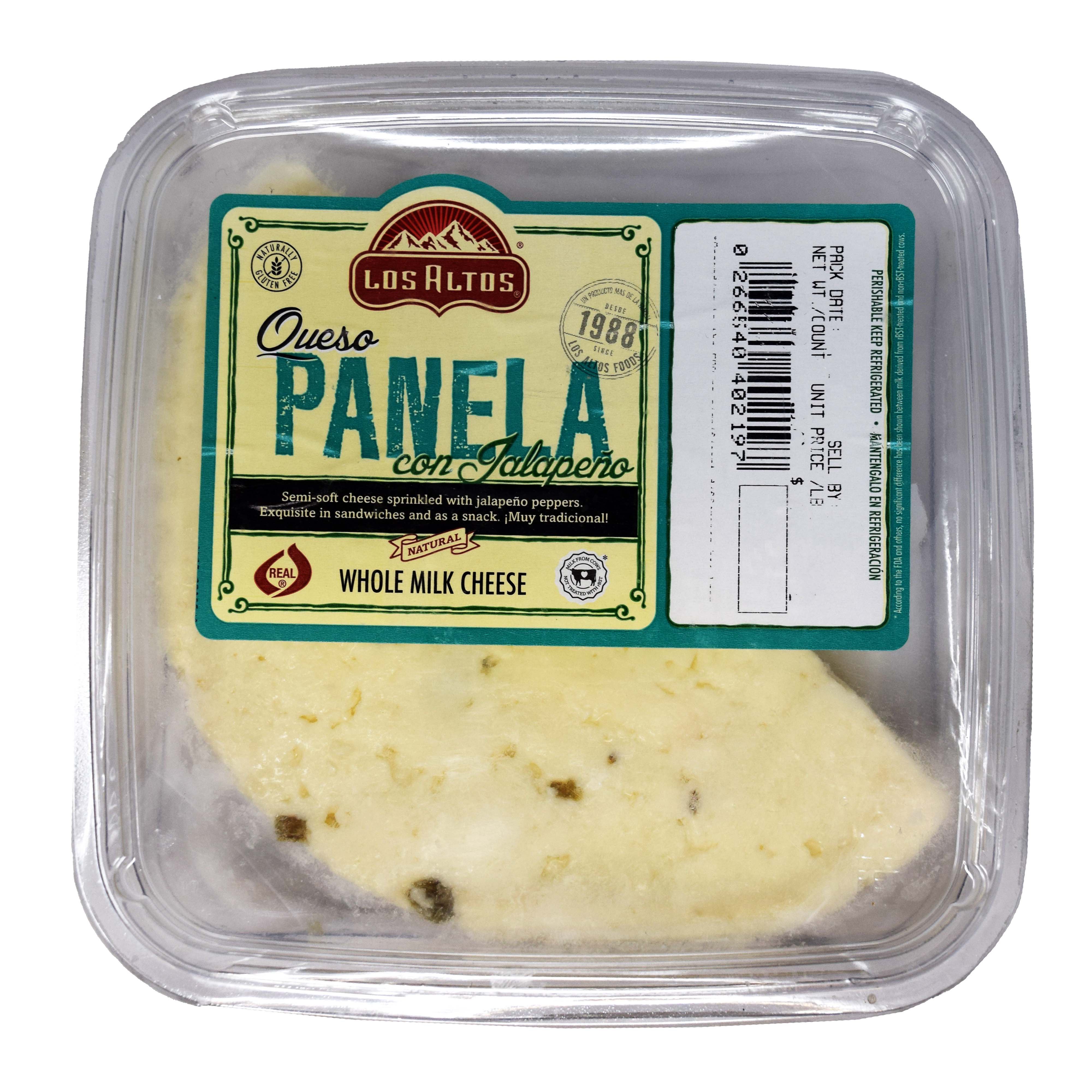 Los Altos Panela with Jalapeno Peppers - Shop Cheese at H-E-B