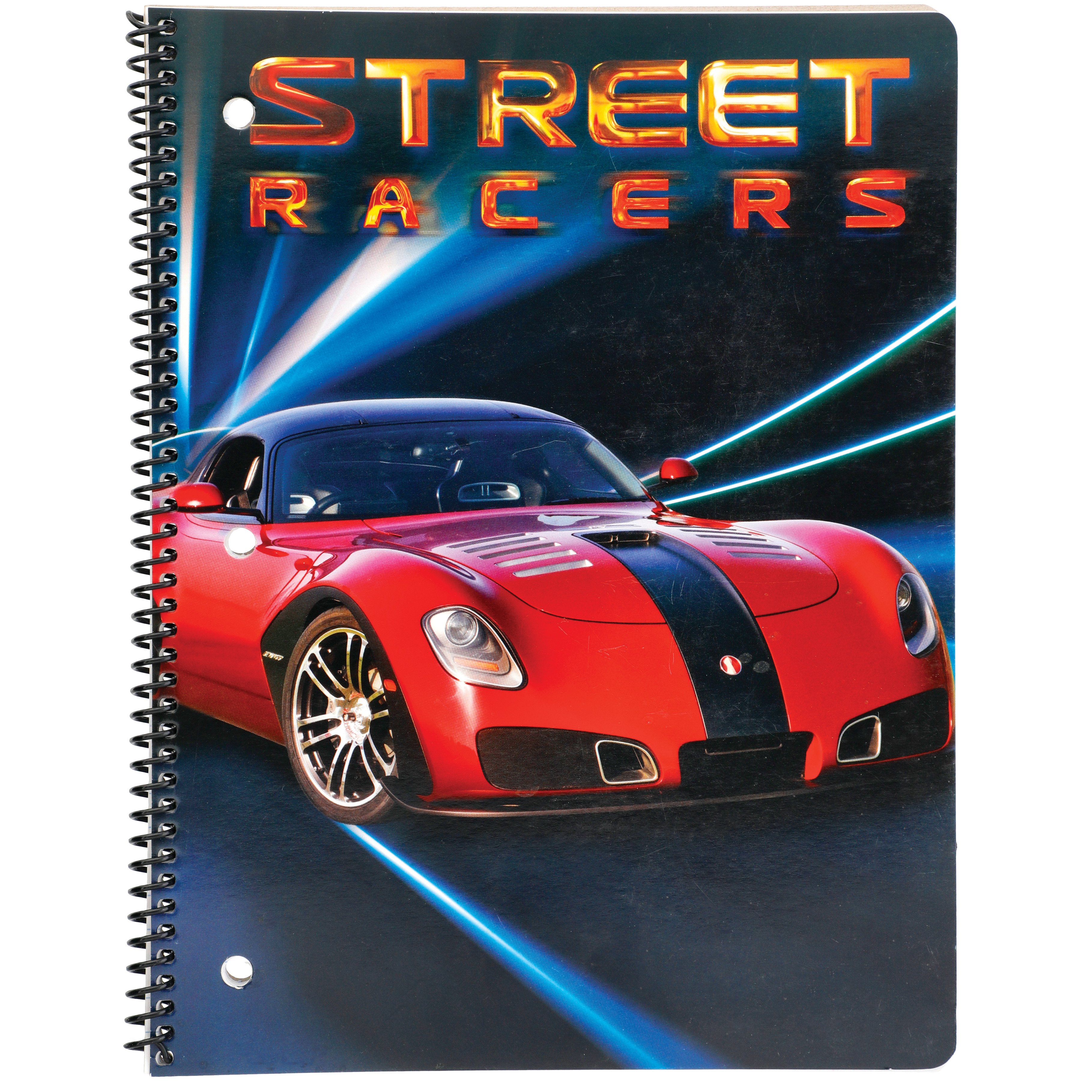 ProMarx Street Racers Spiral Themebook - Shop Notebooks at H-E-B