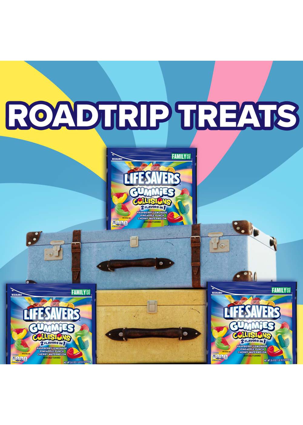 Life Savers Collisions Gummies Candy Family Size Pouch - Shop Candy at ...