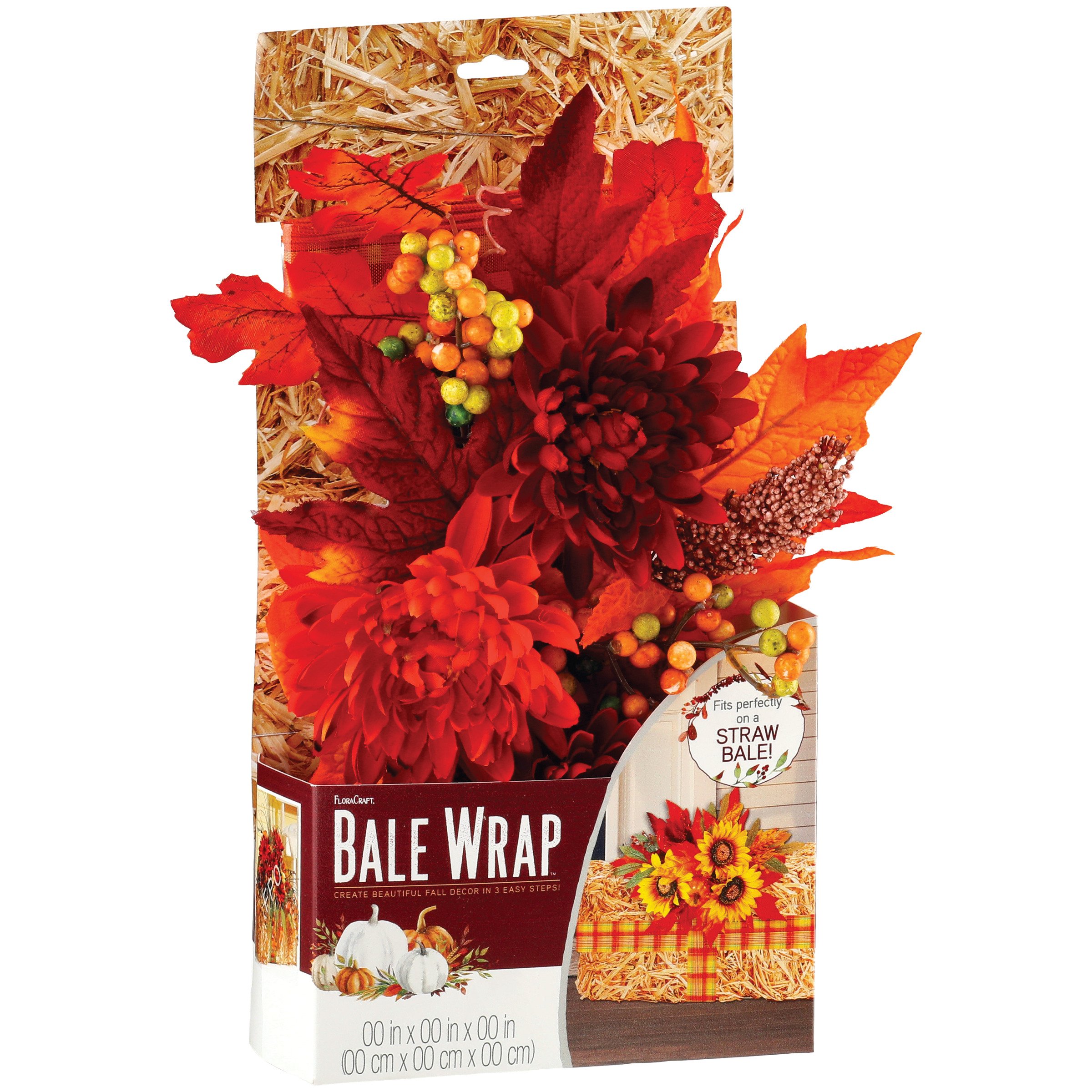 FloraCraft Mums Fall Bale Wrap Decor - Shop Seasonal decor at H-E-B