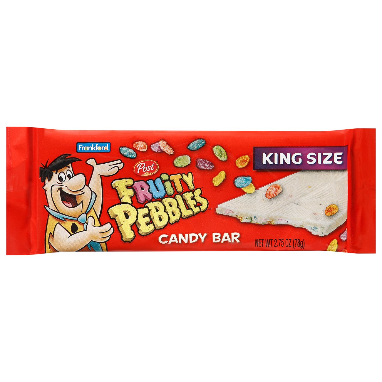 Frankford Fruity Pebbles King Size Candy Bar Shop Candy At H E B