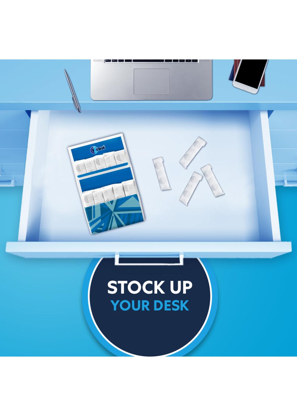 Orbit Peppermint Sugar Free Chewing Gum Mega Pack - Shop Gum & mints at ...