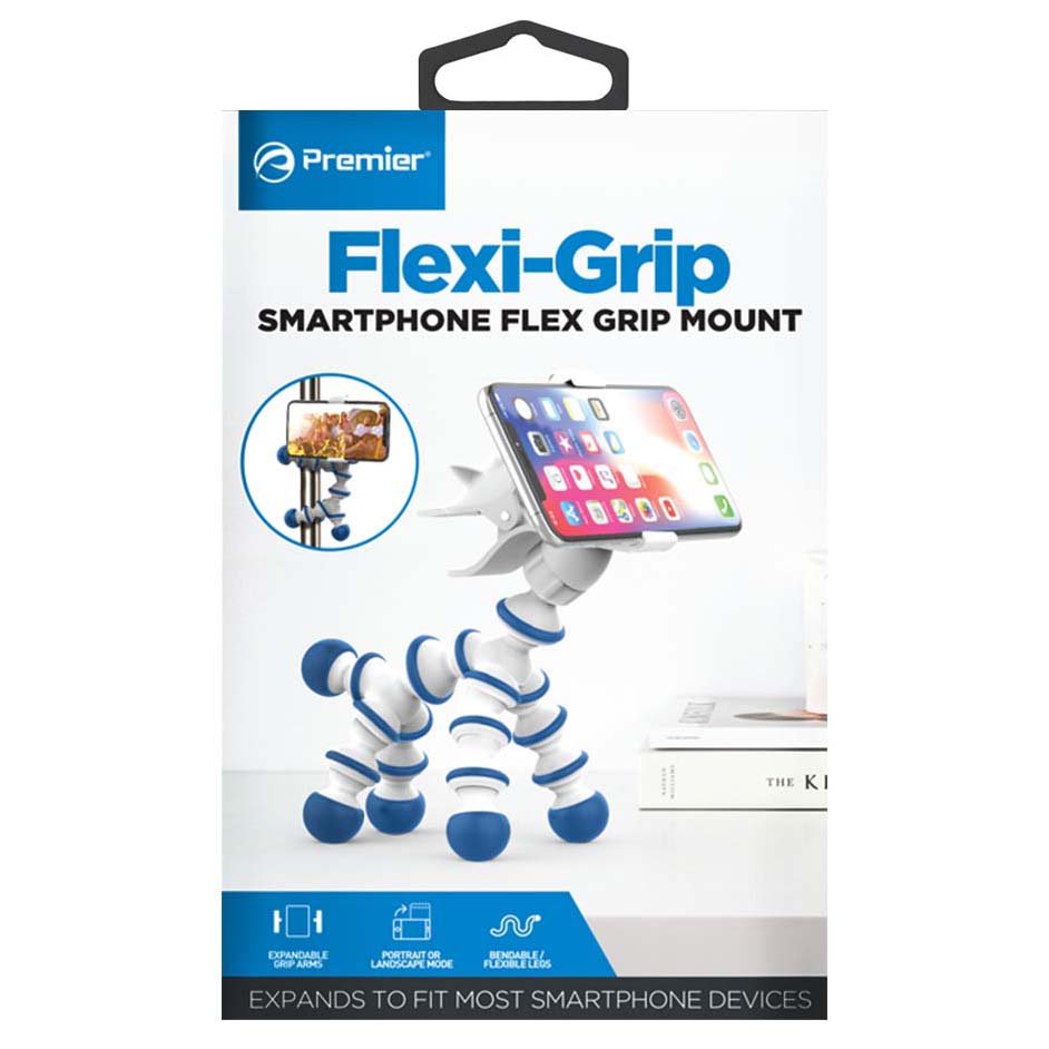 Premier Flexi-Grip Blue Smartphone Grip Mount - Shop Phone Mounts at H-E-B