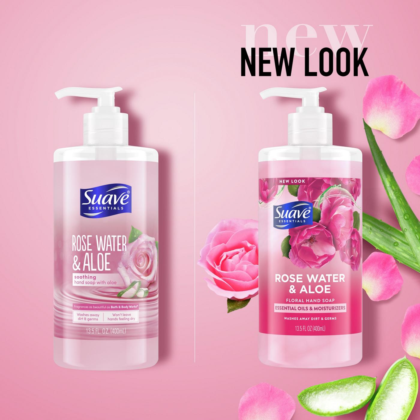 Suave Liquid Hand Wash - Rose Water & Aloe - Shop Hand & bar soap at H-E-B