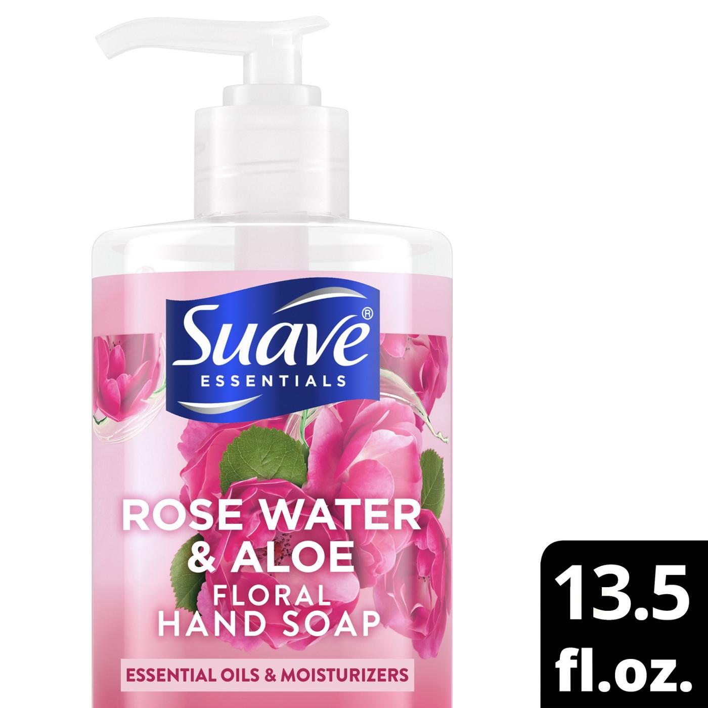 Suave Liquid Hand Wash - Rose Water & Aloe - Shop Hand & bar soap at H-E-B