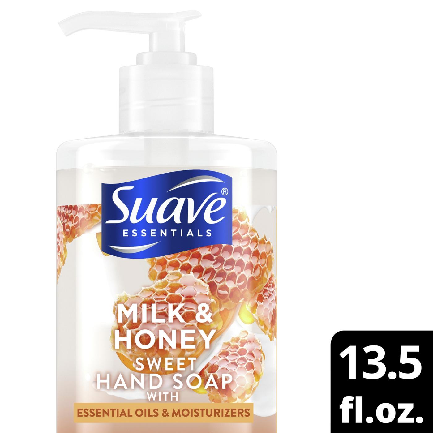 Suave Liquid Hand Wash - Milk & Honey - Shop Hand & bar soap at H-E-B