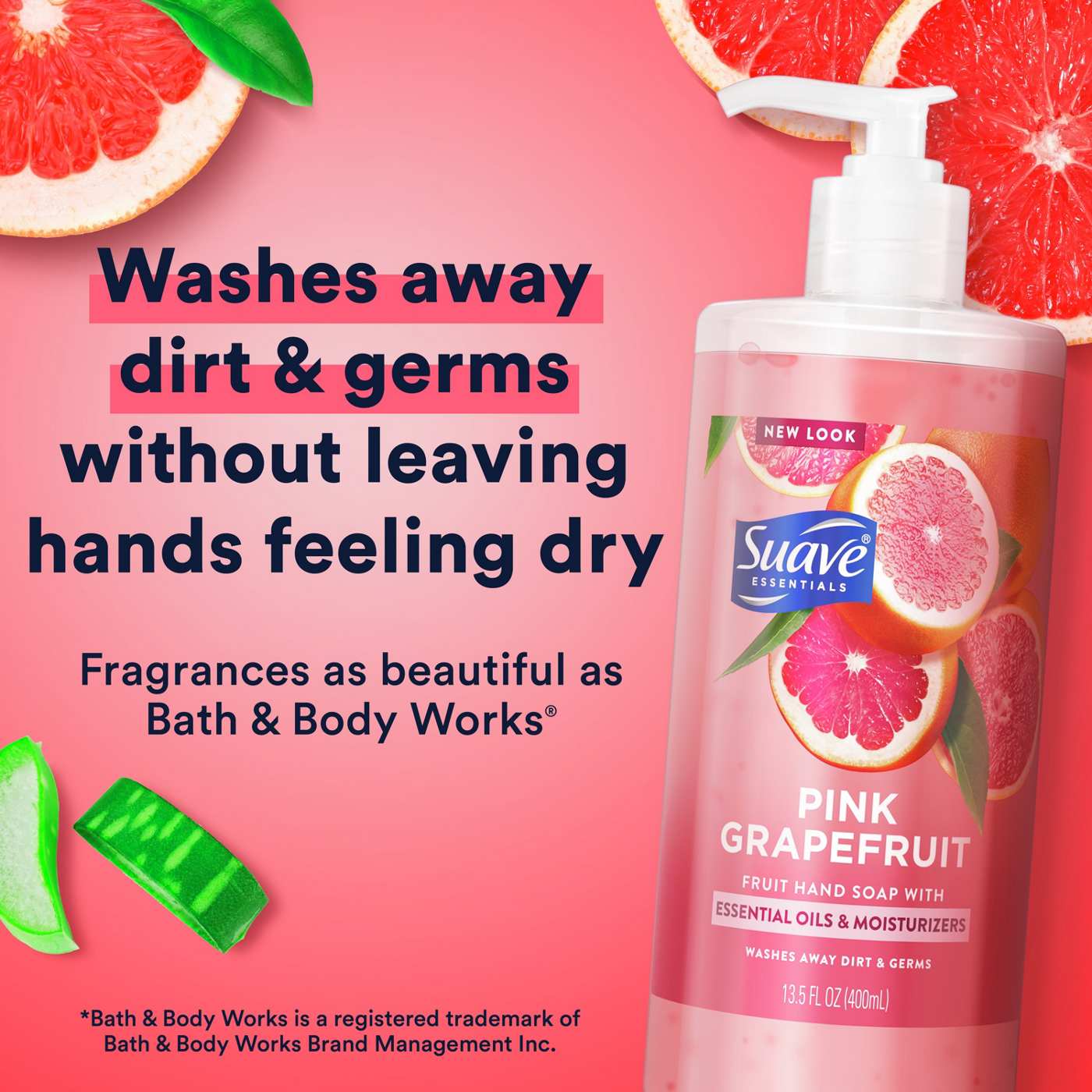 Suave Liquid Hand Wash - Pink Grapefruit - Shop Hand & bar soap at H-E-B