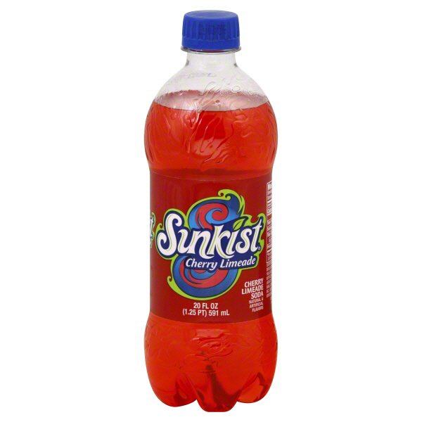 Sunkist Cherry Limeade Soda - Shop Soda at H-E-B