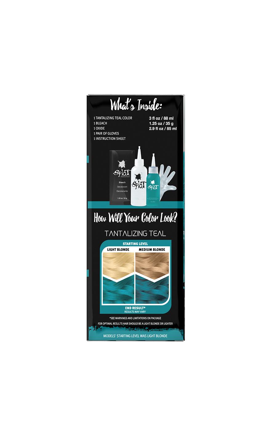 Splat Tantalizing Teal Hair Color Kit - Shop Hair Color at H-E-B