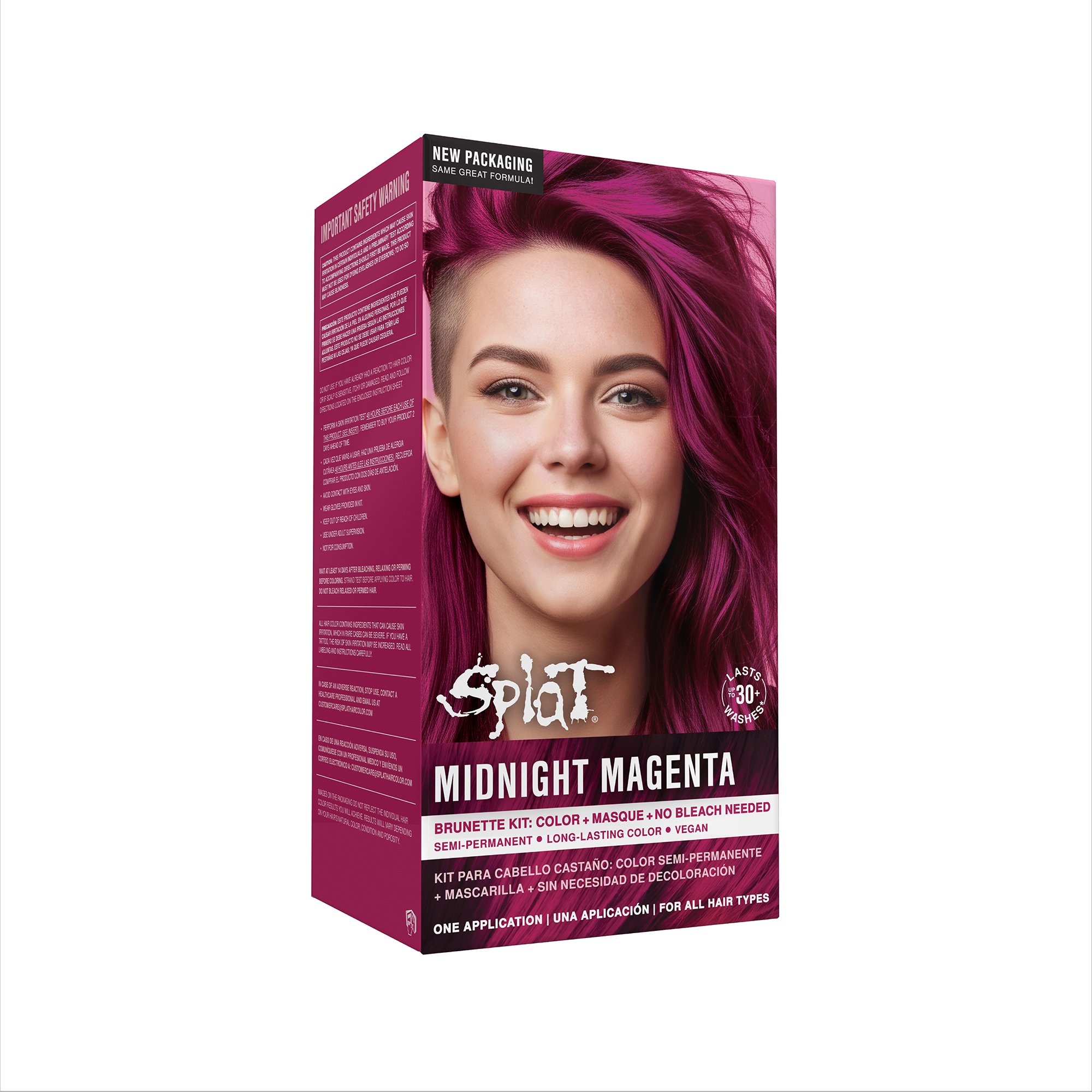 Splat Midnight Magenta Hair Color Kit - Shop Hair Care at H-E-B